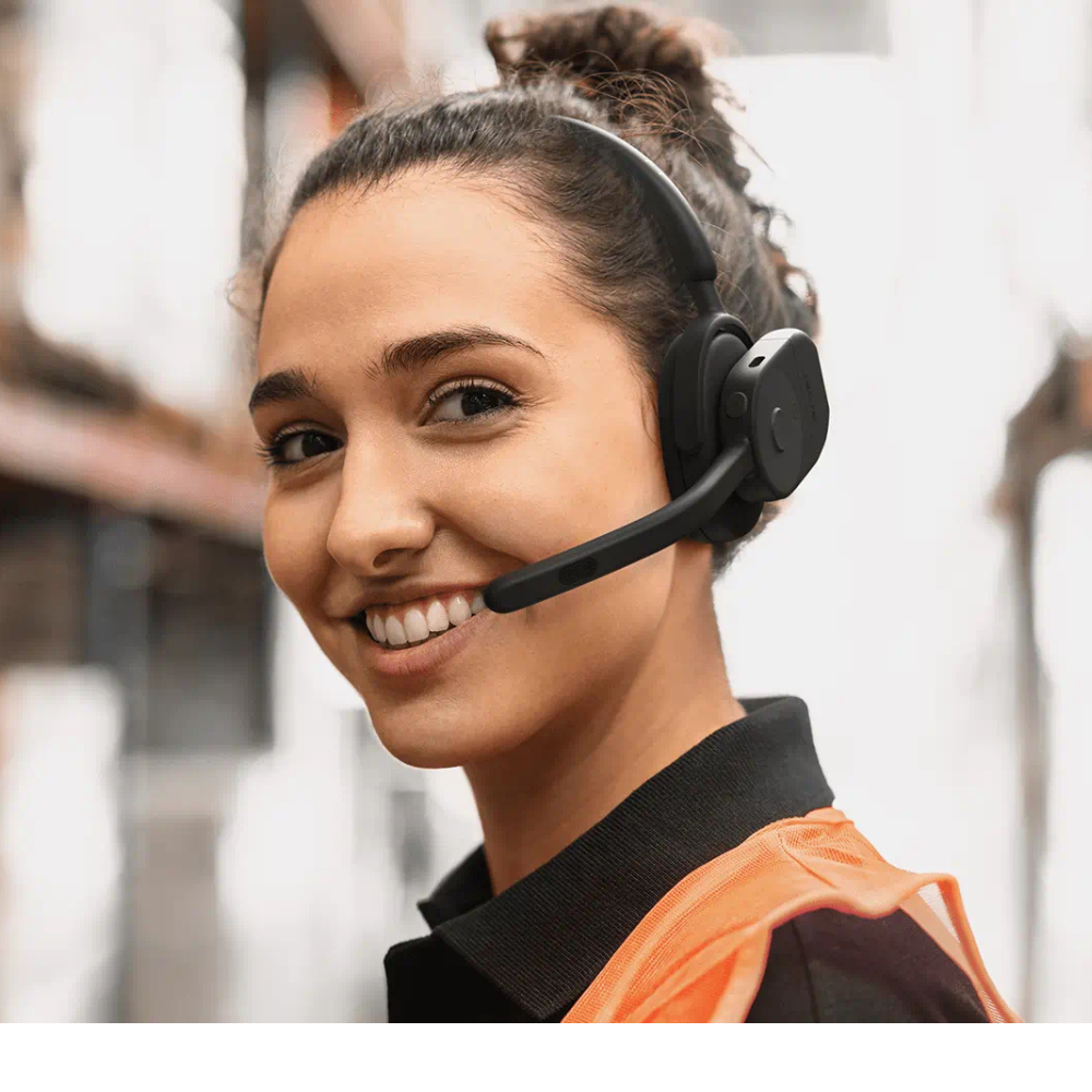 Jabra Perform 75 Bluetooth PTT Headset for Retail Workers– Best4Headsets