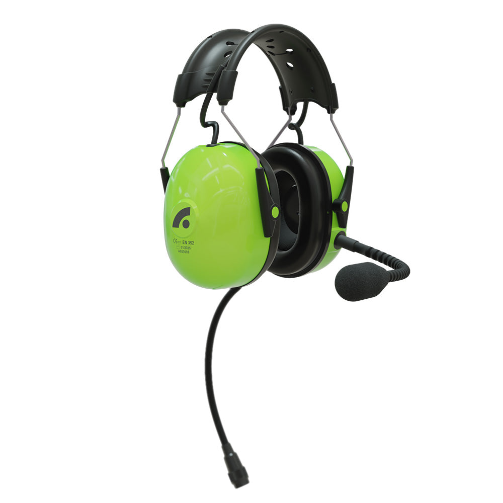 Auralcom Comms Ear Defender – High Viz– Best4Headsets