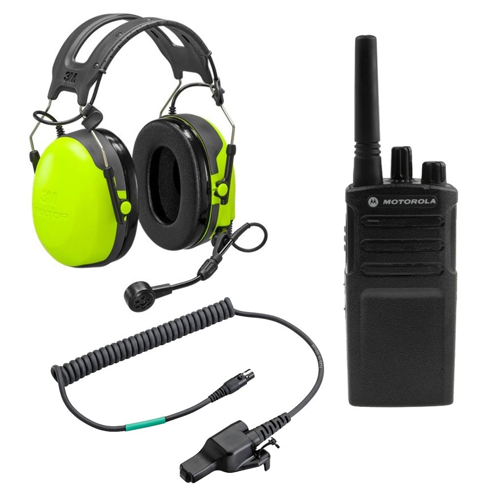 3M Peltor Team Communications Solution - FLX2 Headset, FLX2-21 Cable ...