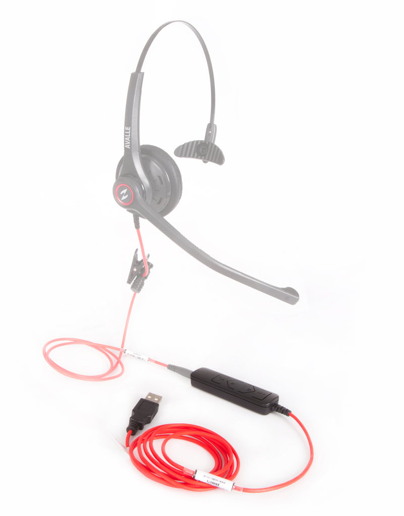 Avalle 3.5mm to USB Converter Cable– Best4Headsets