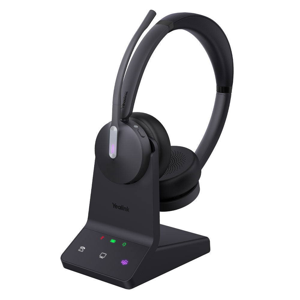 Yealink WH64 Dual Teams DECT Hybrid Wireless Headset– best4headsets